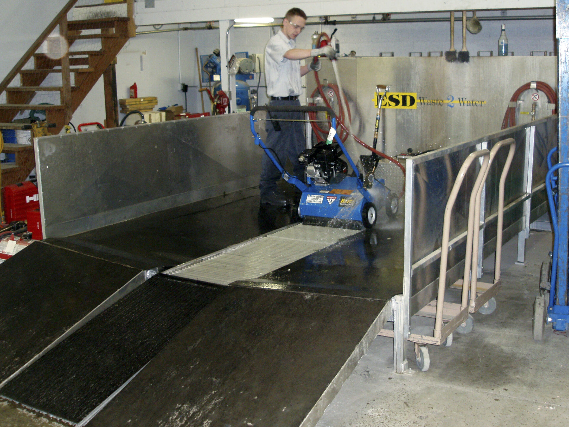 Custom Portable Wash Racks | ESD Waste2Water