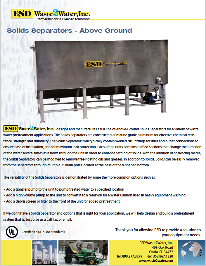 Custom Portable Wash Racks | ESD Waste2Water