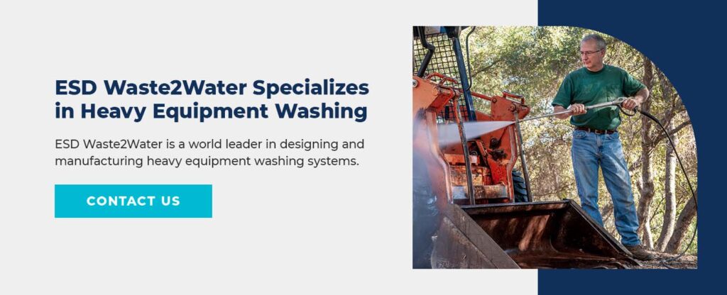 How to Clean Heavy Equipment | ESD Waste2Water