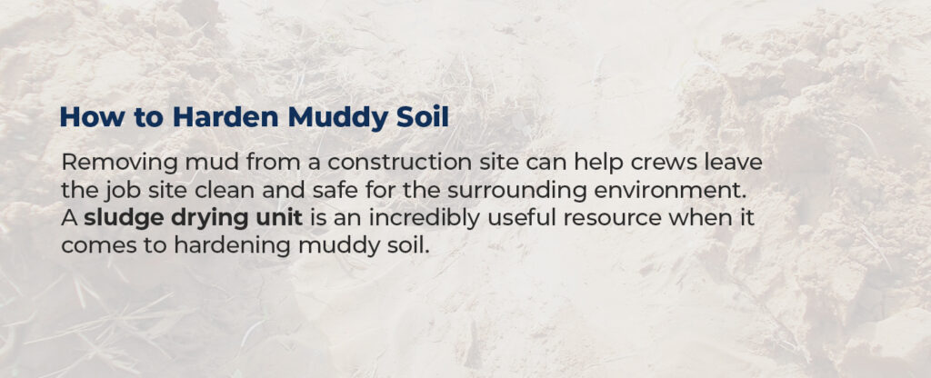 How to Deal with Mud on a Construction Site | ESD Waste2Water